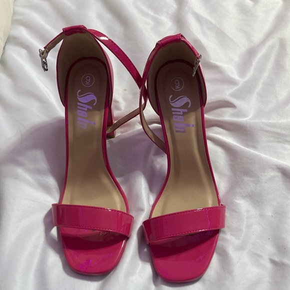 SHEIN | Shoes | Shein Hot Pink High Heels | Poshmark